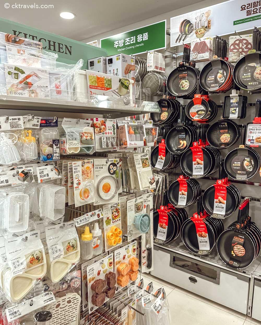 Daiso in Myeongdong - 12 Floors of Shopping in Seoul - South Korea Hallyu