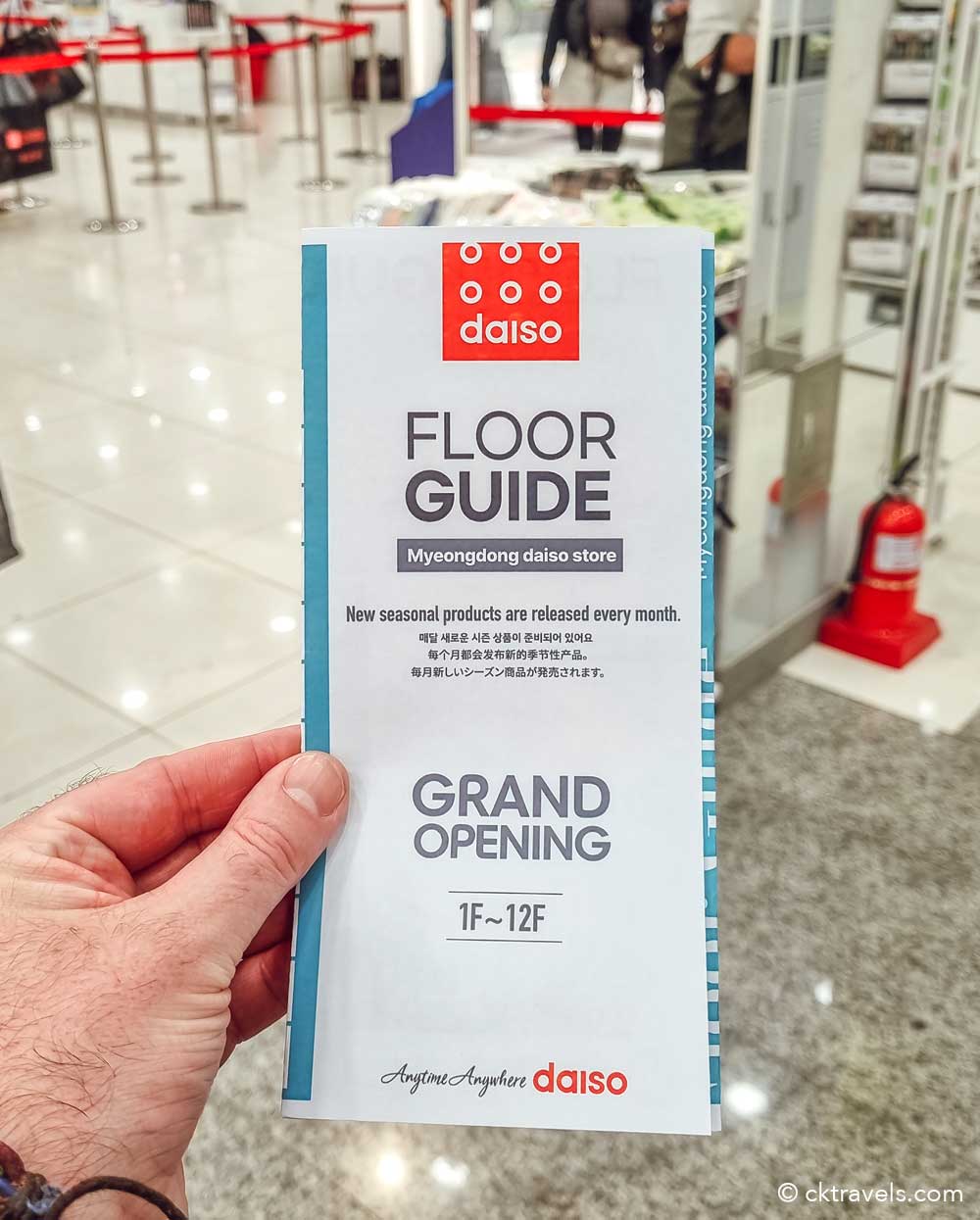 Daiso in Myeongdong - 12 Floors of Shopping in Seoul - South Korea Hallyu